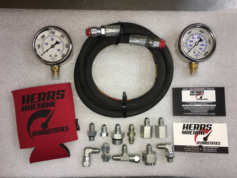 IH Hydro Tractor Test Kit – Herrs Machine Hydrostatics